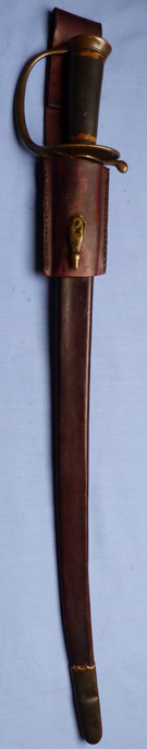 English c.1720 Naval Military Cutlass Hanger Sword