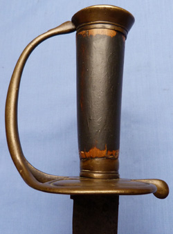 English c.1720 Naval Military Cutlass Hanger Sword