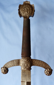 19th Century European Medieval-style Broadsword