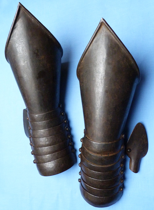 Pair of Antique Armoured Gauntlets