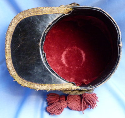 Argentinian 1900's Military Army Officer's Shako Helmet