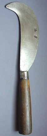 European 17th Century Billhook and Scabbard