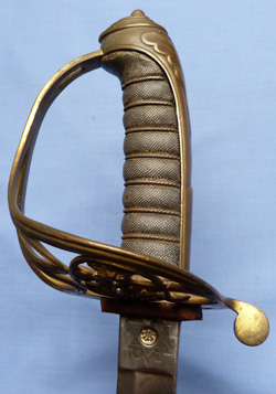 British Victorian 1845 Pattern Naval Officer's Sword