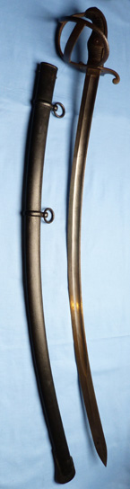 British 1850 Royal Engineers Driver's Sword and Scabbard