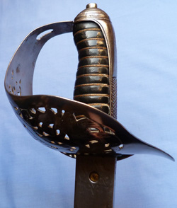 British 1897 Pattern Army Sword with earlier Cavalry Blade - Wilkinson