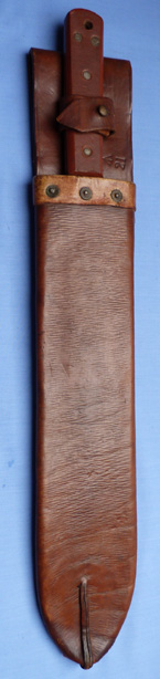British Army Dated 1942 Military Machete and Scabbard
