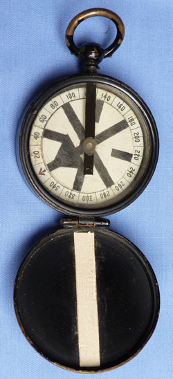 British WW1 Cased Military Compass Direction Finder