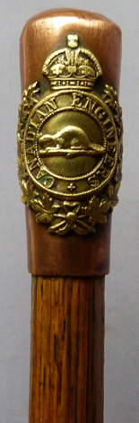 Canadian WW1 Engineers NCO Swagger Stick