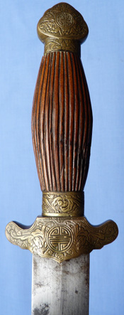 Chinese 19th Century Antique Jian Sword