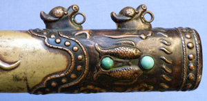 Chinese 20th Century Decorative Dao Dagger