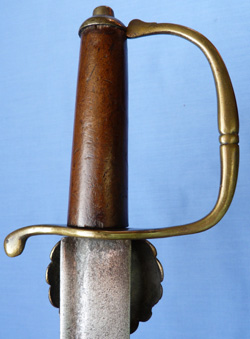 English C.1750 Infantryman's Military Hanger Sword