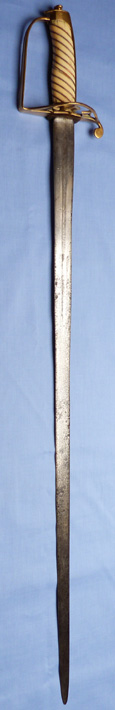 British c.1790 Infantry Officer Spadroon Sword
