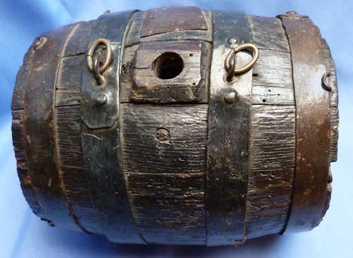 C.1800 French Napoleonic Regimentally marked Gunpowder Keg