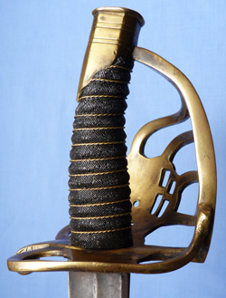 French Napoleonic Dated 1814 Cuirassier Officer Broadsword