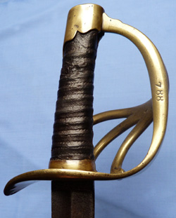 French Napoleonic Heavy Cuirassier Trooper's Sword