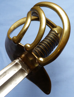 French Dated 1831 Heavy Cavalry Cuirassier Trooper's Sword
