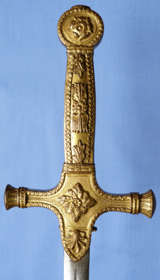 French Napoleonic Ceremonial Glaive Sword