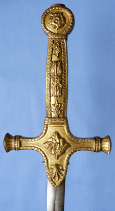 French Napoleonic Ceremonial Glaive Sword