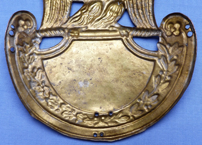 French Napoleonic Infantry Helmet Shako Plate