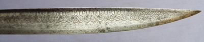 C.1700 Turkish Georgian Caucasian Yataghan Sword