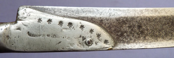 C.1700 Turkish Georgian Caucasian Yataghan Sword