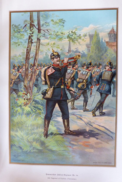 Germany's Army and Navy by Pen and Picture 1899 Book - Original Lithographs