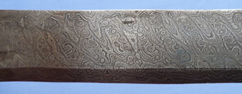 German 19th Century Damascus & Gold Blade Gladius Sword