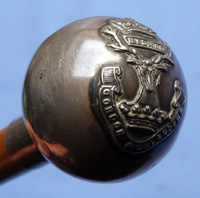 Scottish Gordon Highlanders Silver 1937 Officer's Swagger Stick
