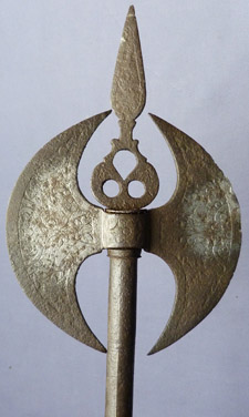 Indo-Persian 18th Century Double-Headed War Axe