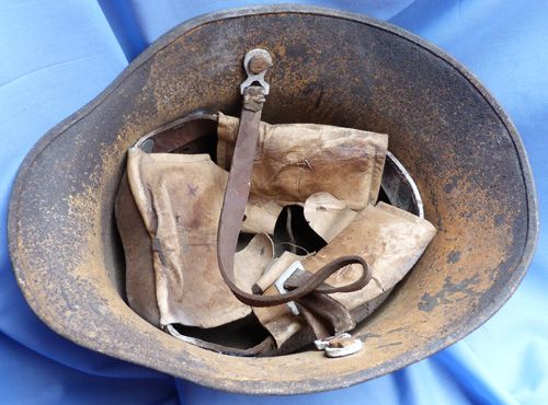 Model 1927 Vickers Irish Army Military Helmet