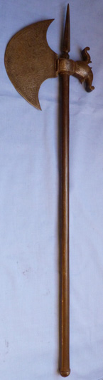 C.1800 Indo-Persian Decorated War Axe