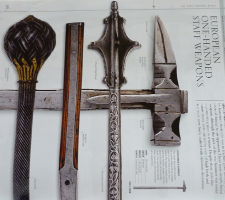 C.1590 North Italian Horseman's War Hammer Axe