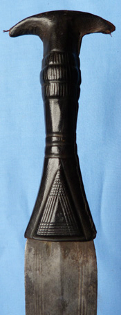 African Masai Warrior's Dagger and Scabbard
