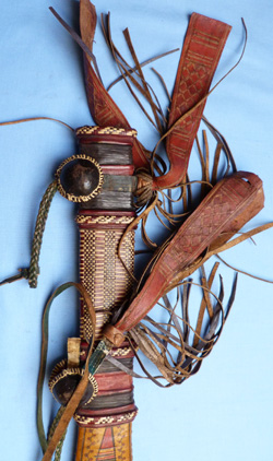African Maasai Warrior's Sword and Matching Dagger