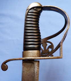 British Napoleonic Prince of Wales Light Dragoons Officer's Sword