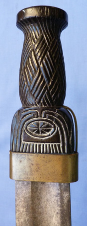 Scottish C.1745 Highlander's Fighting Dirk and Scabbard