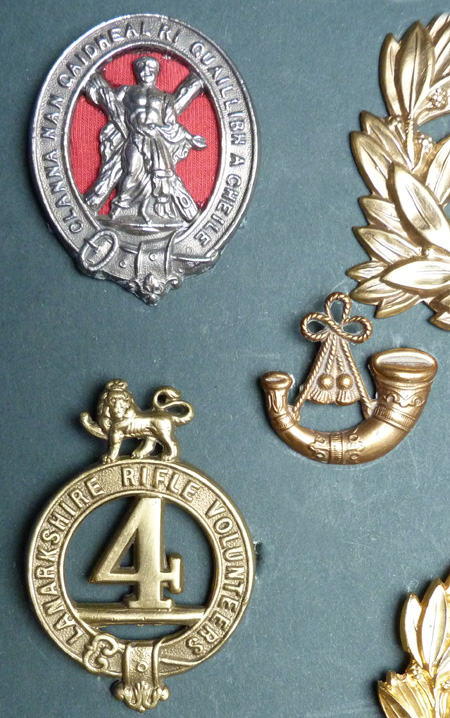 Set of Scottish regimental British Army Military Badges - 1 of 6