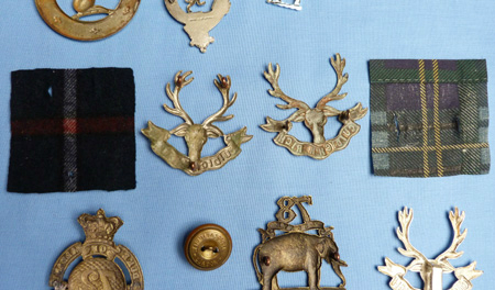 Set of Scottish regimental British Army Military Badges - 5 of 6