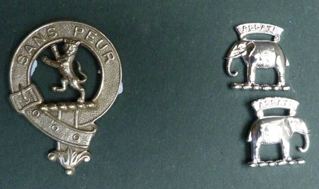 Set of Scottish regimental British Army Military Badges - 5 of 6