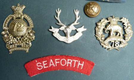 Set of Scottish regimental British Army Military Badges - 5 of 6