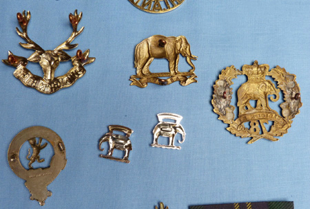 Set of Scottish regimental British Army Military Badges - 5 of 6