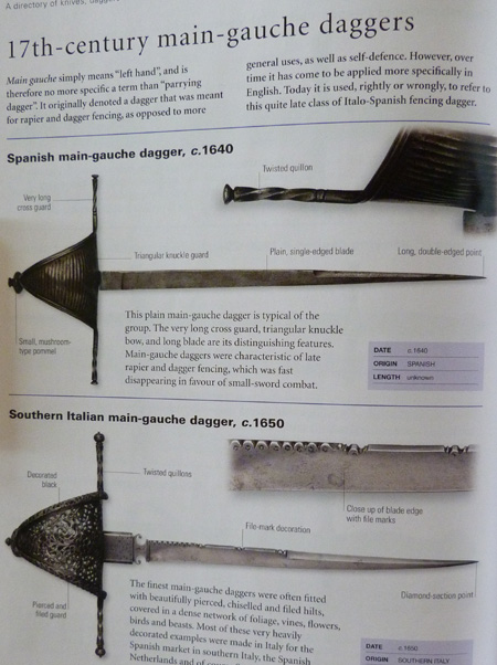 Spanish C.1650 Main Gauche Dagger