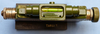 British WW1 Vickers Machine Gun Clinometer