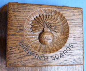 British C.WW2 Grenadier Guards Cigarette Box