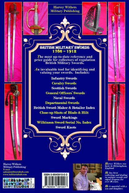 British Military Swords Book 1786-1912 The Regulation Patterns - Softback