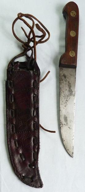 Antique English Joseph Rodgers Sheffield Made Knife - MilitariaHub