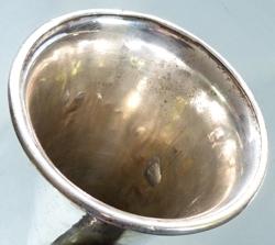 Vintage British Army Durham Light Infantry Silver-Plated Bugle ...