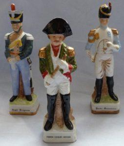 Set of Three Porcelain Napoleonic Figures #2 - MilitariaHub