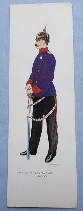 Original Brian Molloy Painting - Imperial German Army Officer #2 ...